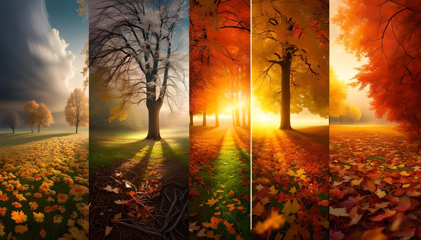 Forever Autumn - AI Generated Artwork - NightCafe Creator