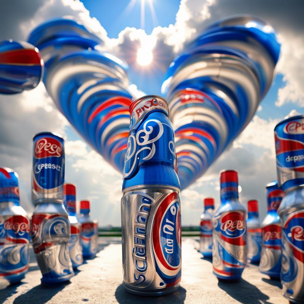Pepsi Can Art - AI Generated Artwork - NightCafe Creator