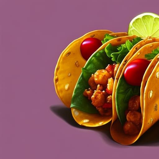 Tacos - AI Generated Artwork - NightCafe Creator