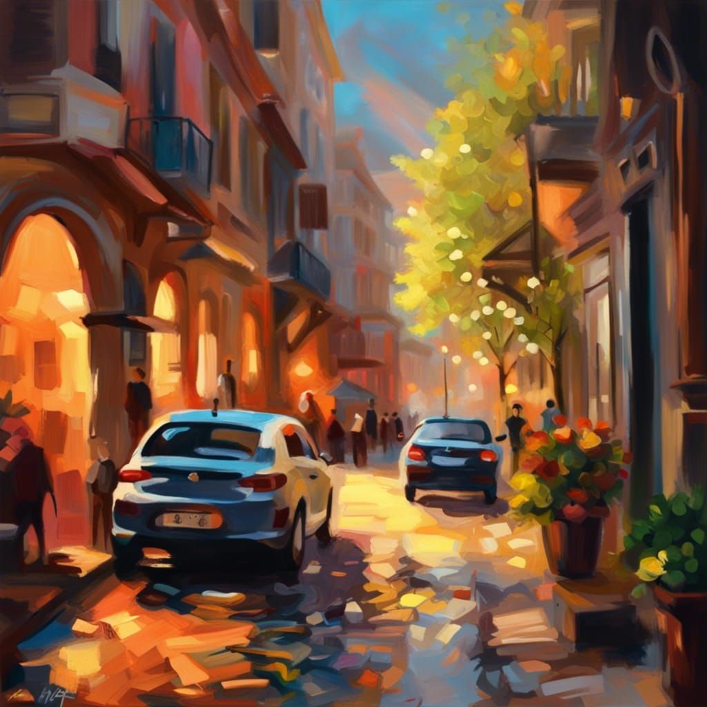Impressionistic painting. - AI Generated Artwork - NightCafe Creator