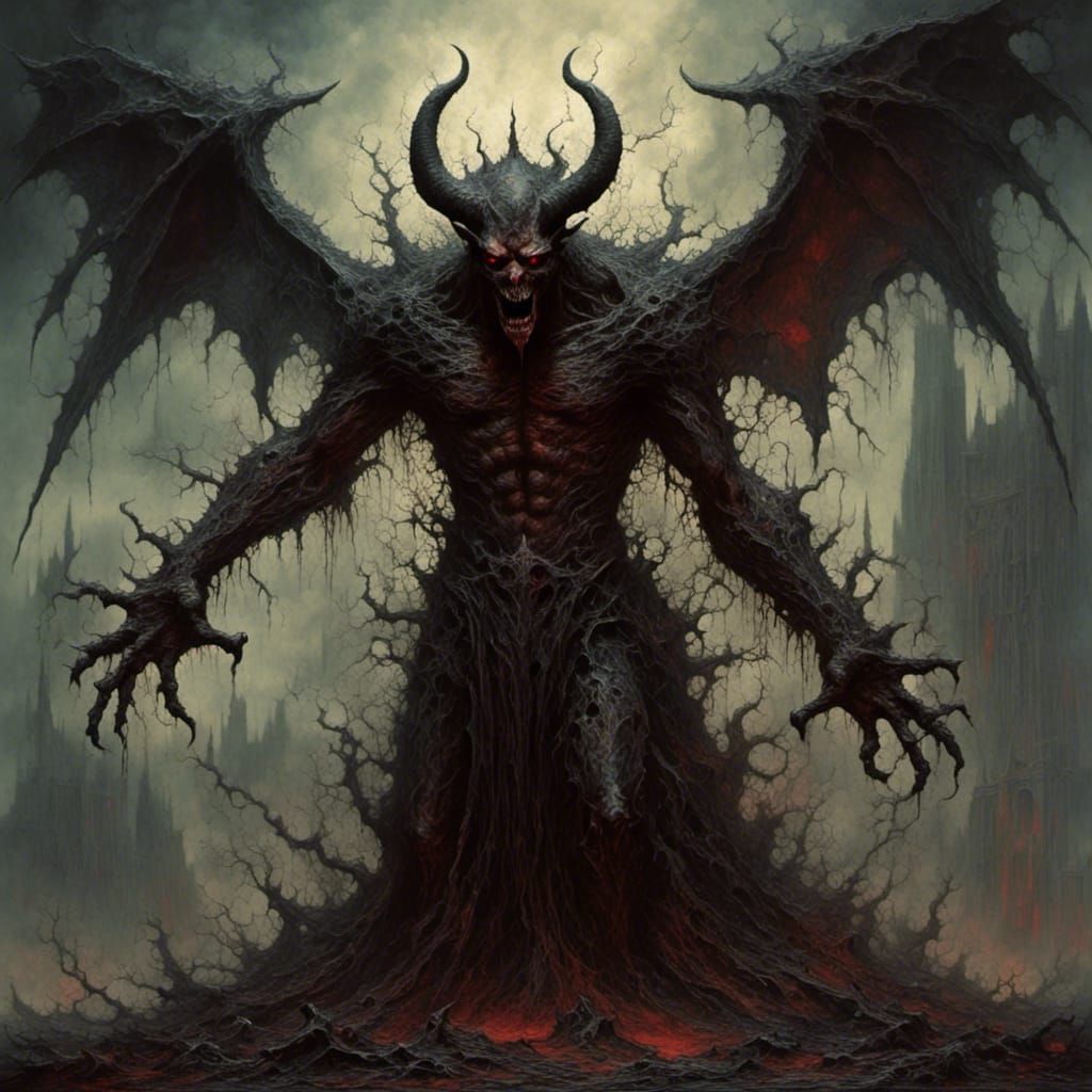 UNHOLY ONE - AI Generated Artwork - NightCafe Creator