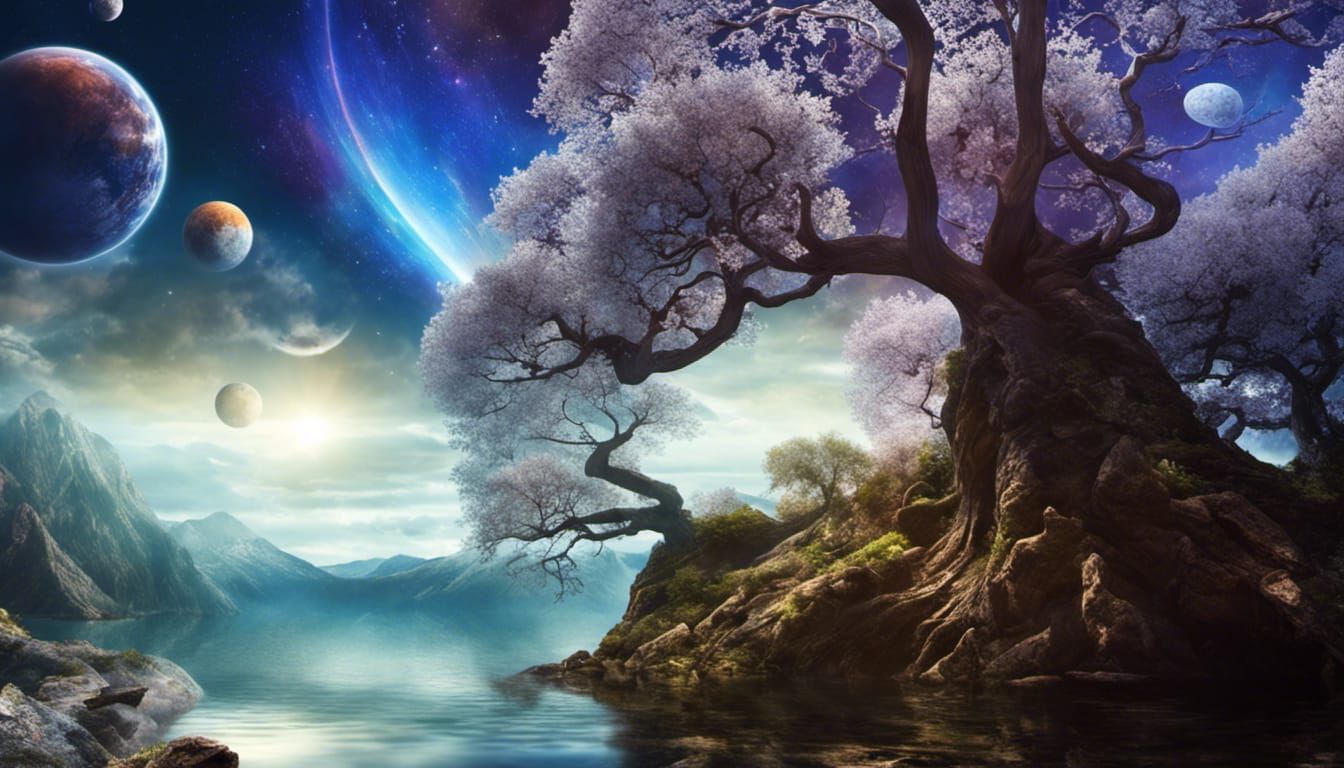 Fantasy World with @deziibee - AI Generated Artwork - NightCafe Creator