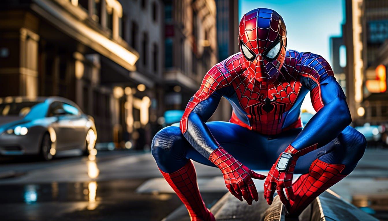 Spidey Sense Is Tingling - AI Generated Artwork - NightCafe Creator