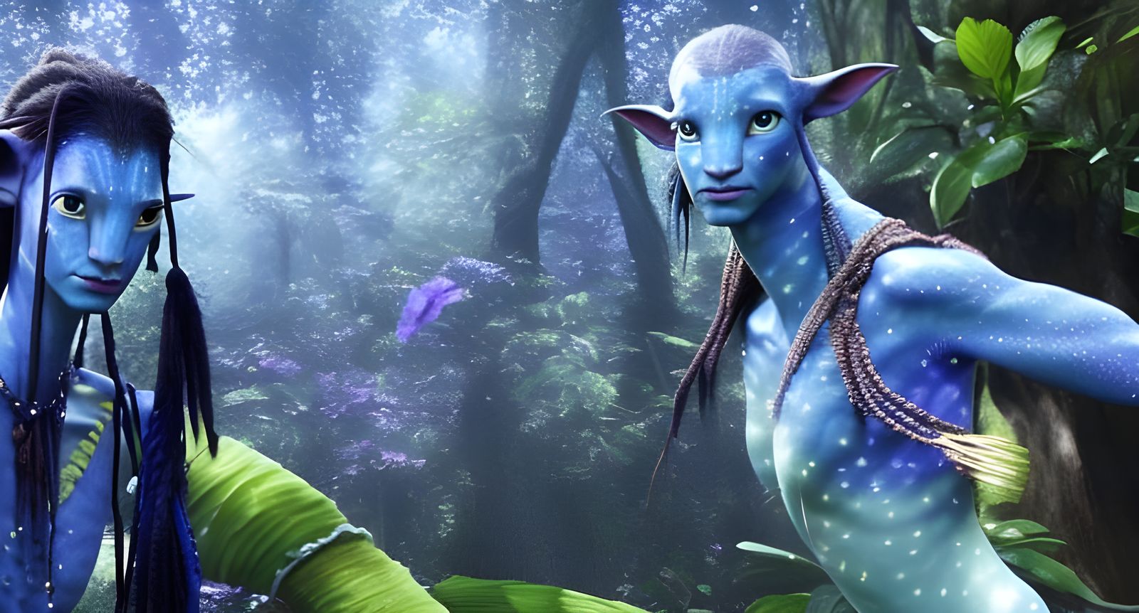 Movie scene from “Avatar” - AI Generated Artwork - NightCafe Creator