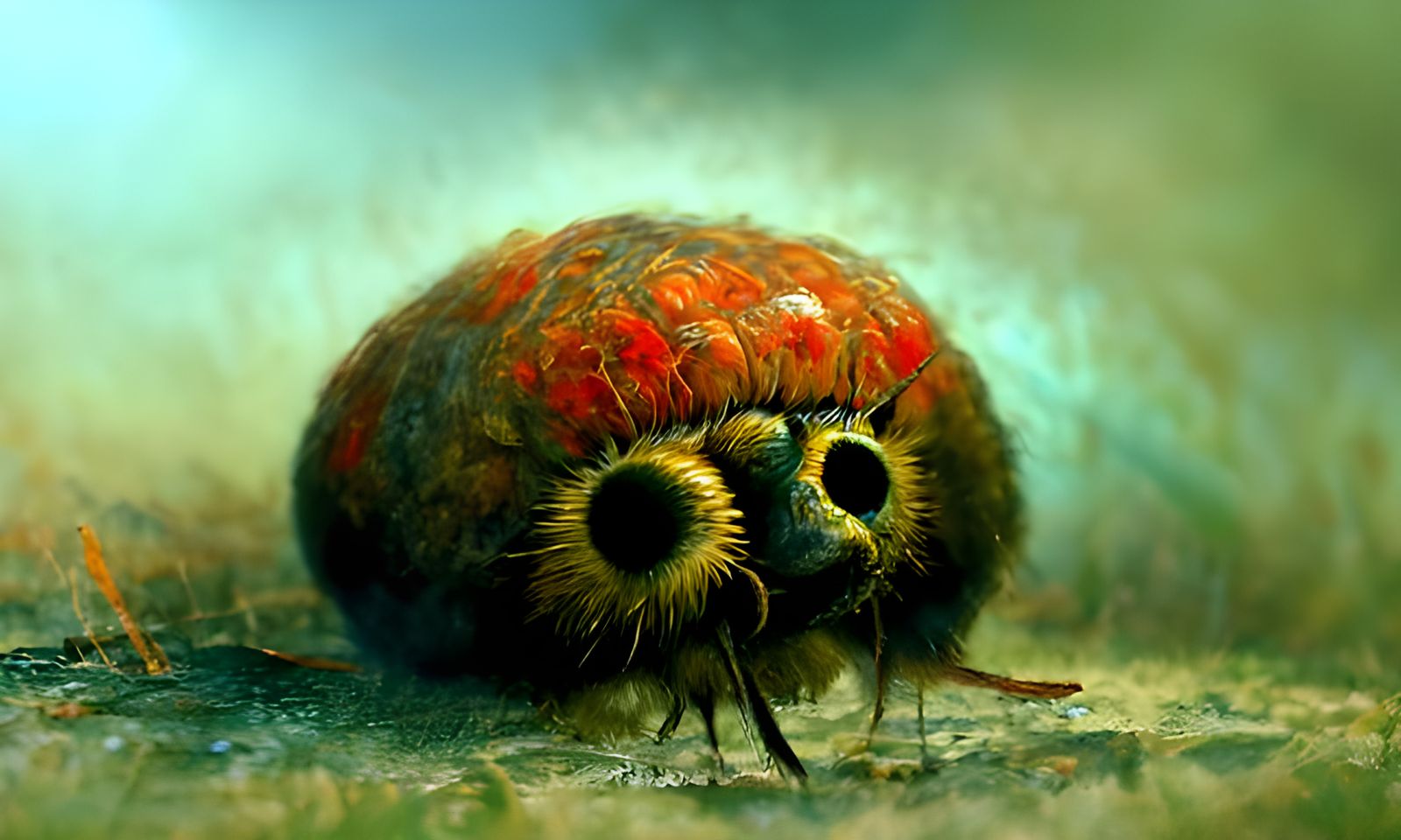 Fuzzy Ladybug - AI Generated Artwork - NightCafe Creator