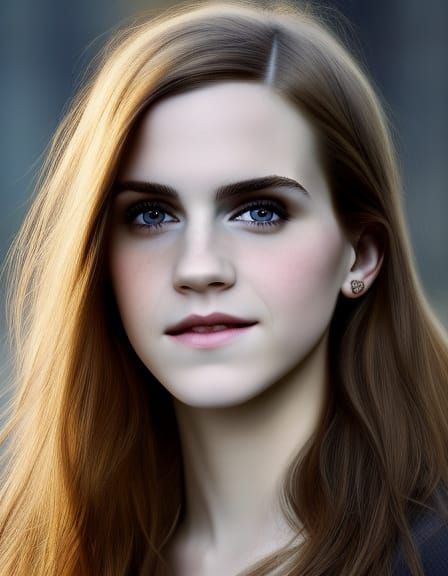 Emma Watson - AI Generated Artwork - NightCafe Creator