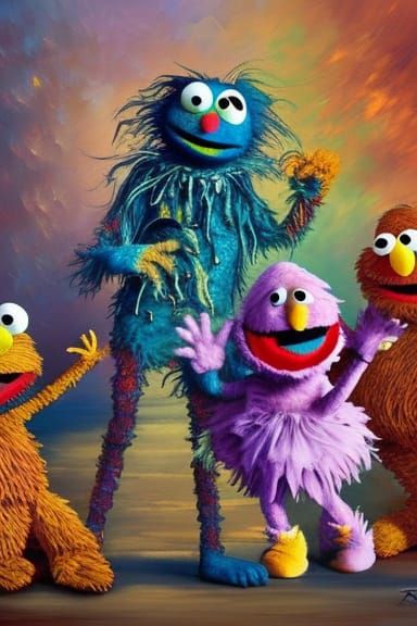 Muppet Nightmare - AI Generated Artwork - NightCafe Creator