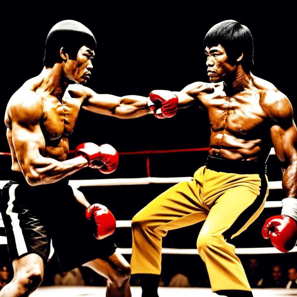 Bruce Lee - AI Generated Artwork - NightCafe Creator