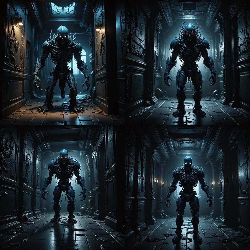 Surreal Dark Dreamscape in 8K Resolution - AI Art