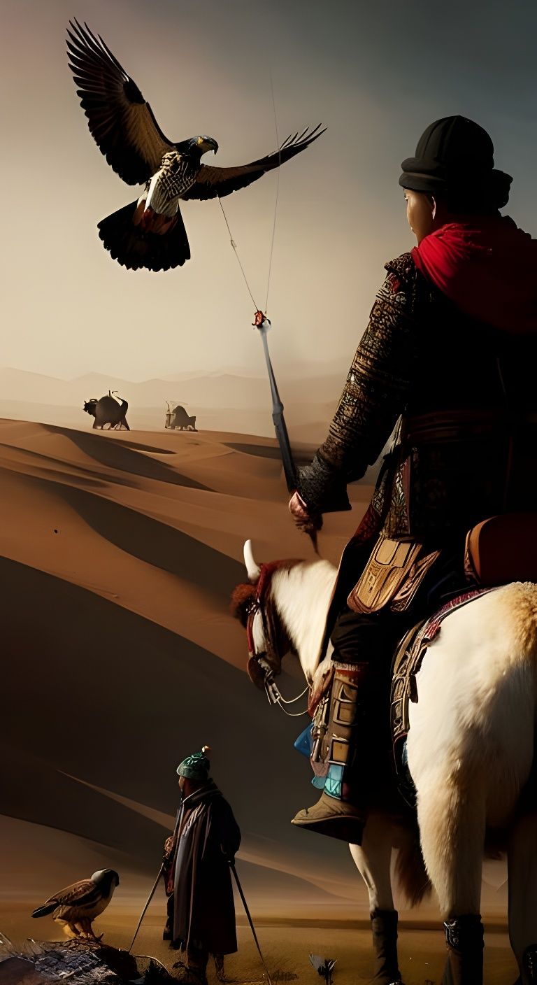 Falconer - AI Generated Artwork - NightCafe Creator