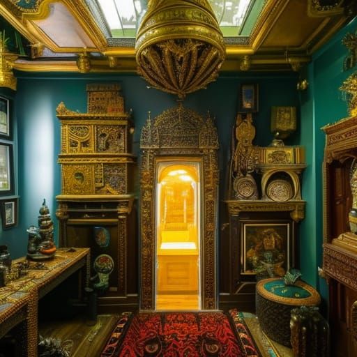 Treasure Storeroom - AI Generated Artwork - NightCafe Creator