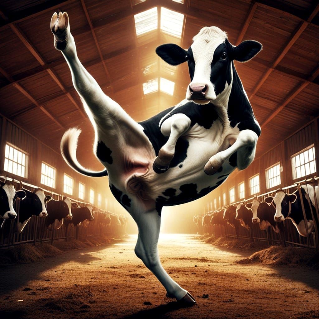 Karate Cow - Karate Cow