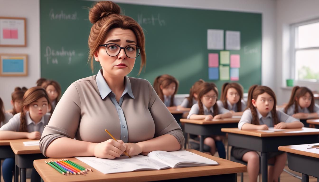 I asked for a teacher... - AI Generated Artwork - NightCafe Creator