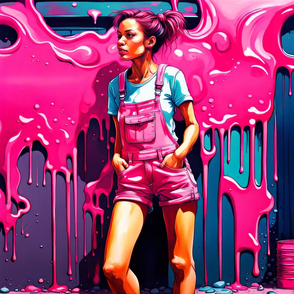 Pink on Pink - AI Generated Artwork - NightCafe Creator