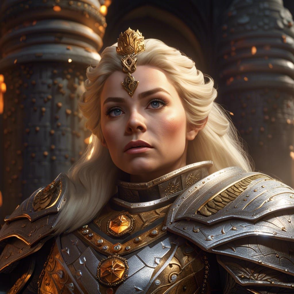 Bhelana, Dwarven Queen - AI Generated Artwork - NightCafe Creator