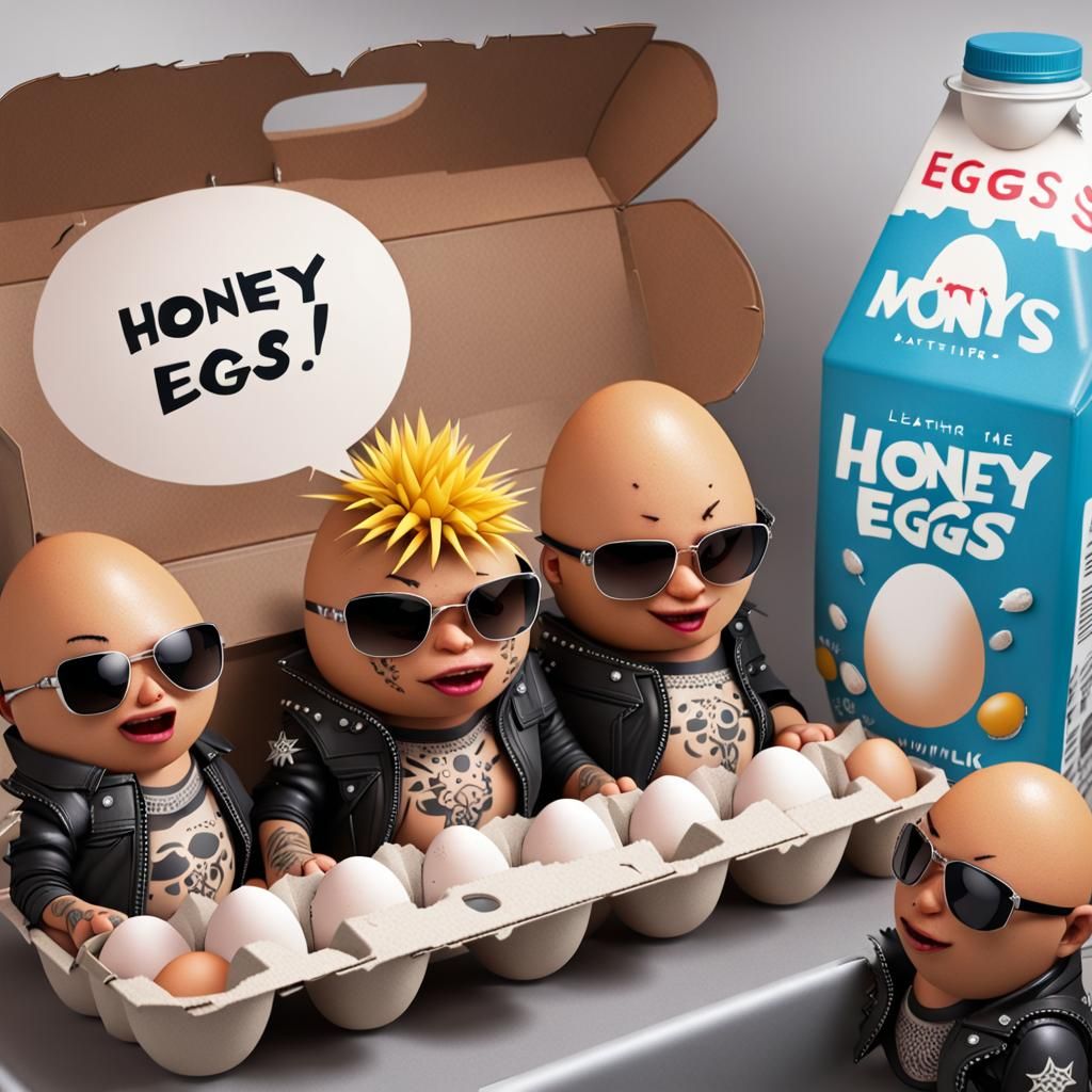 eggs - AI Generated Artwork - NightCafe Creator