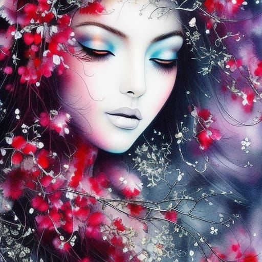 Houseman Cherry Blossom - AI Generated Artwork - NightCafe Creator