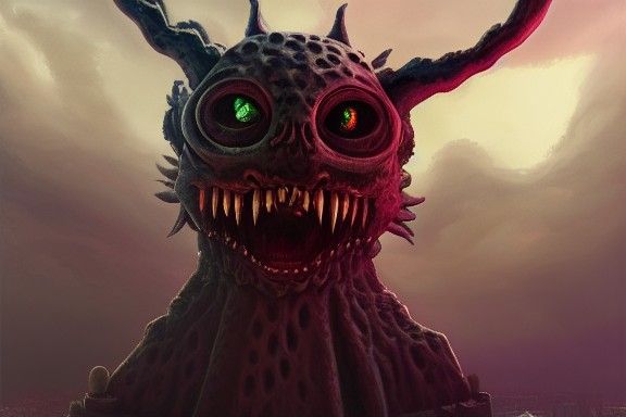 Monsters - 1 - Fred : r/nightcafe