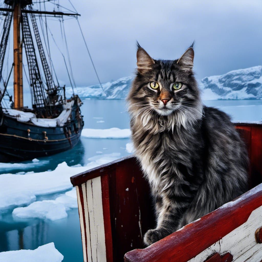 Mrs Chippy the magic cat - AI Generated Artwork - NightCafe Creator