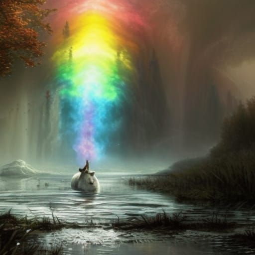 Magic forest - AI Generated Artwork - NightCafe Creator