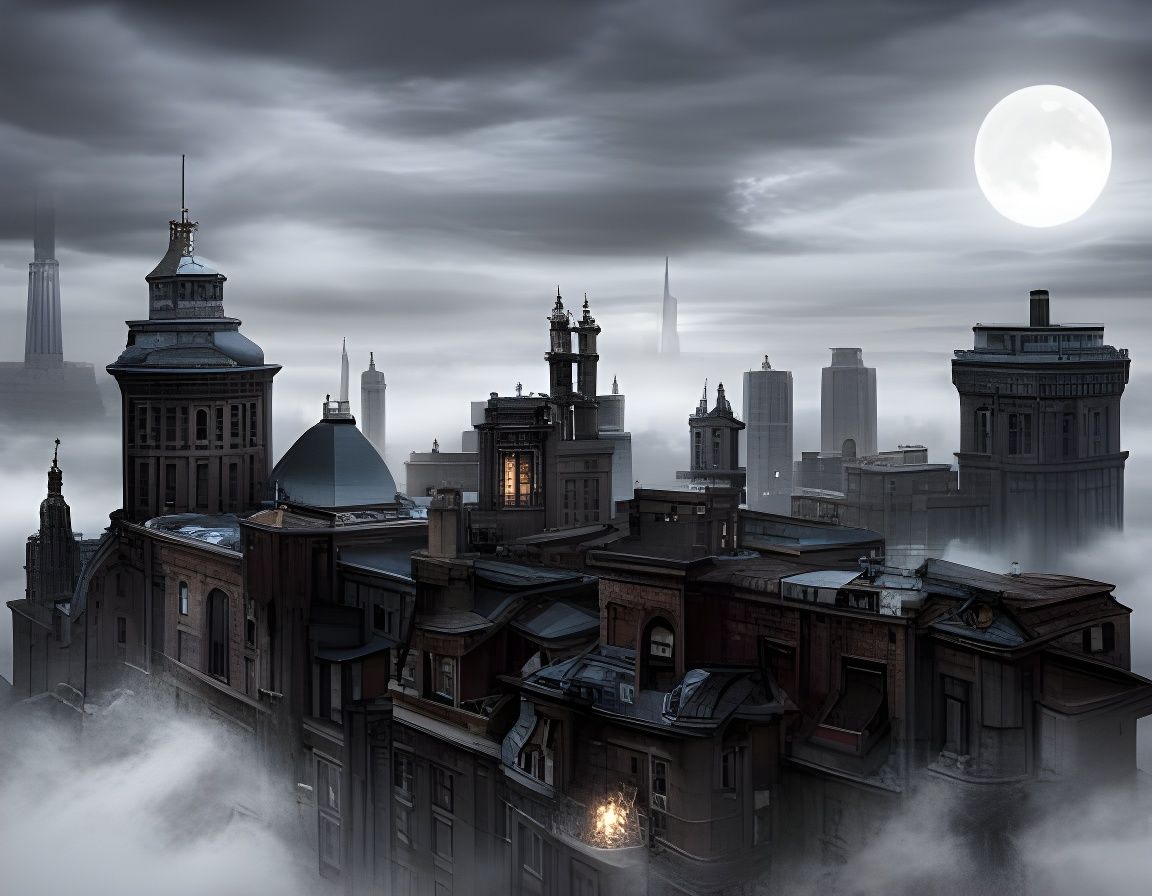 Mistborn - Elendel - AI Generated Artwork - NightCafe Creator