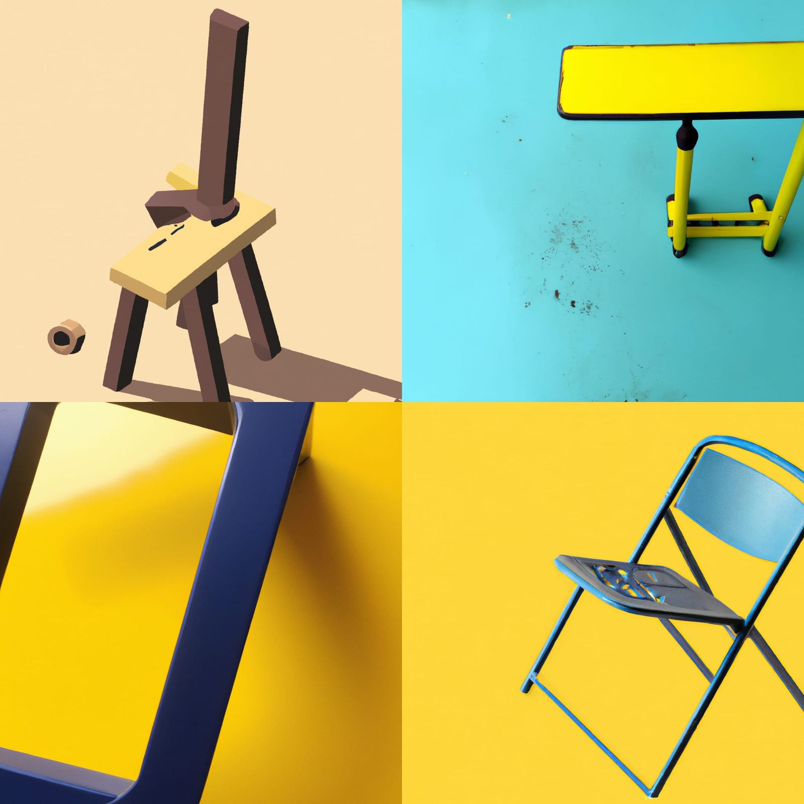 Folding chair of Death - AI Generated Artwork - NightCafe Creator