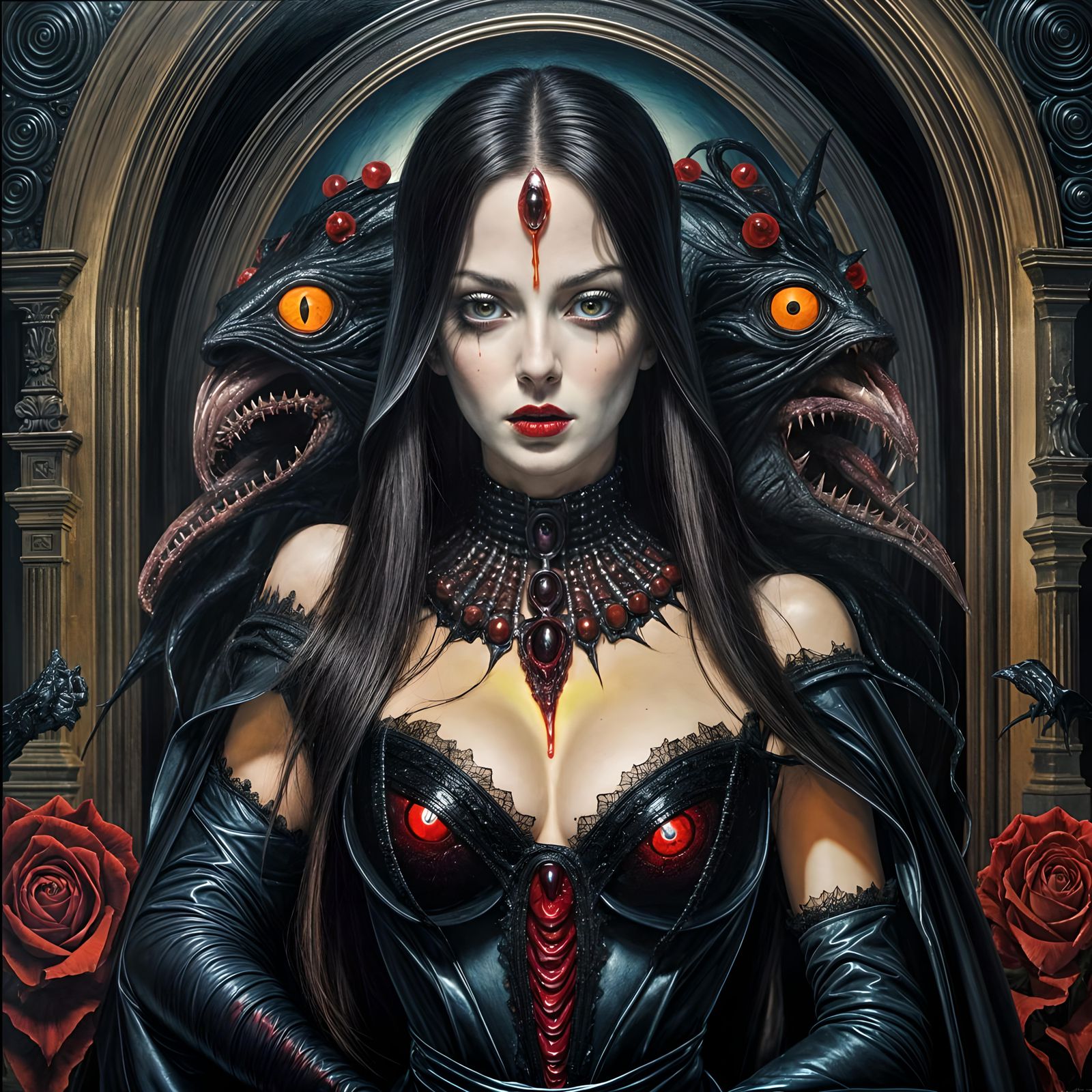 Morphic Majesty - AI Generated Artwork - NightCafe Creator