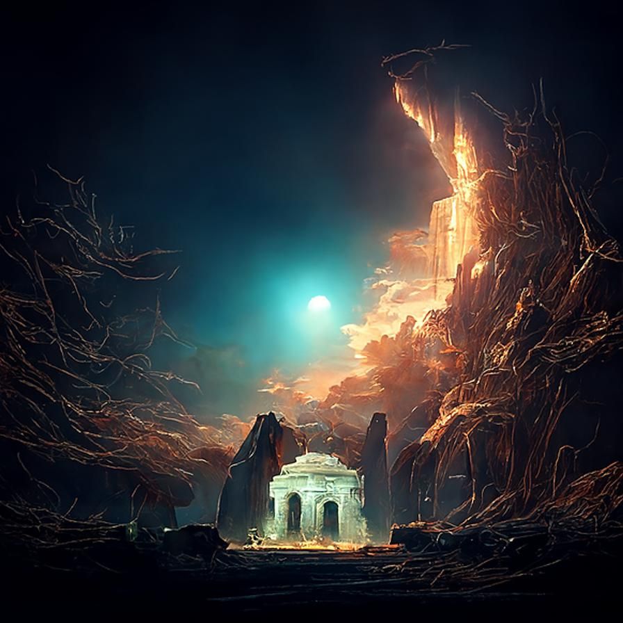 Ancient monument - AI Generated Artwork - NightCafe Creator
