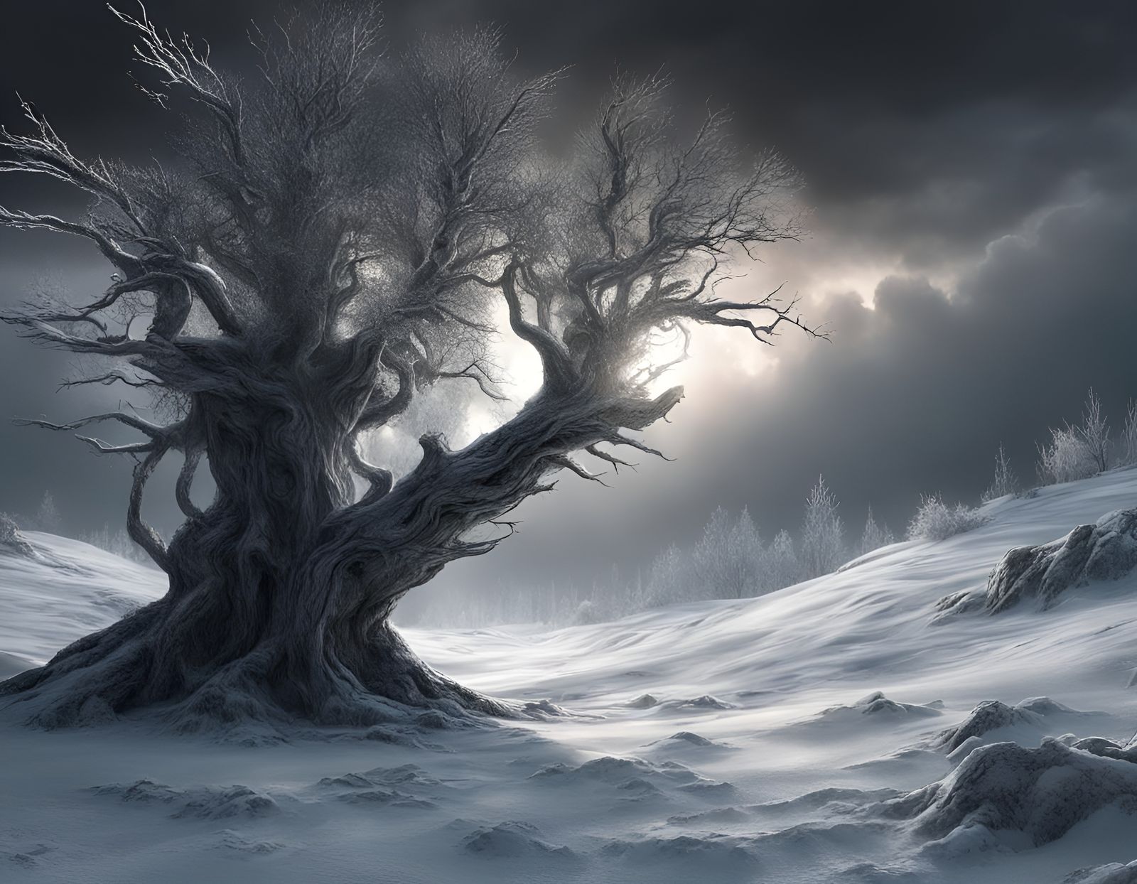 The Fimbulwinter - AI Generated Artwork - NightCafe Creator