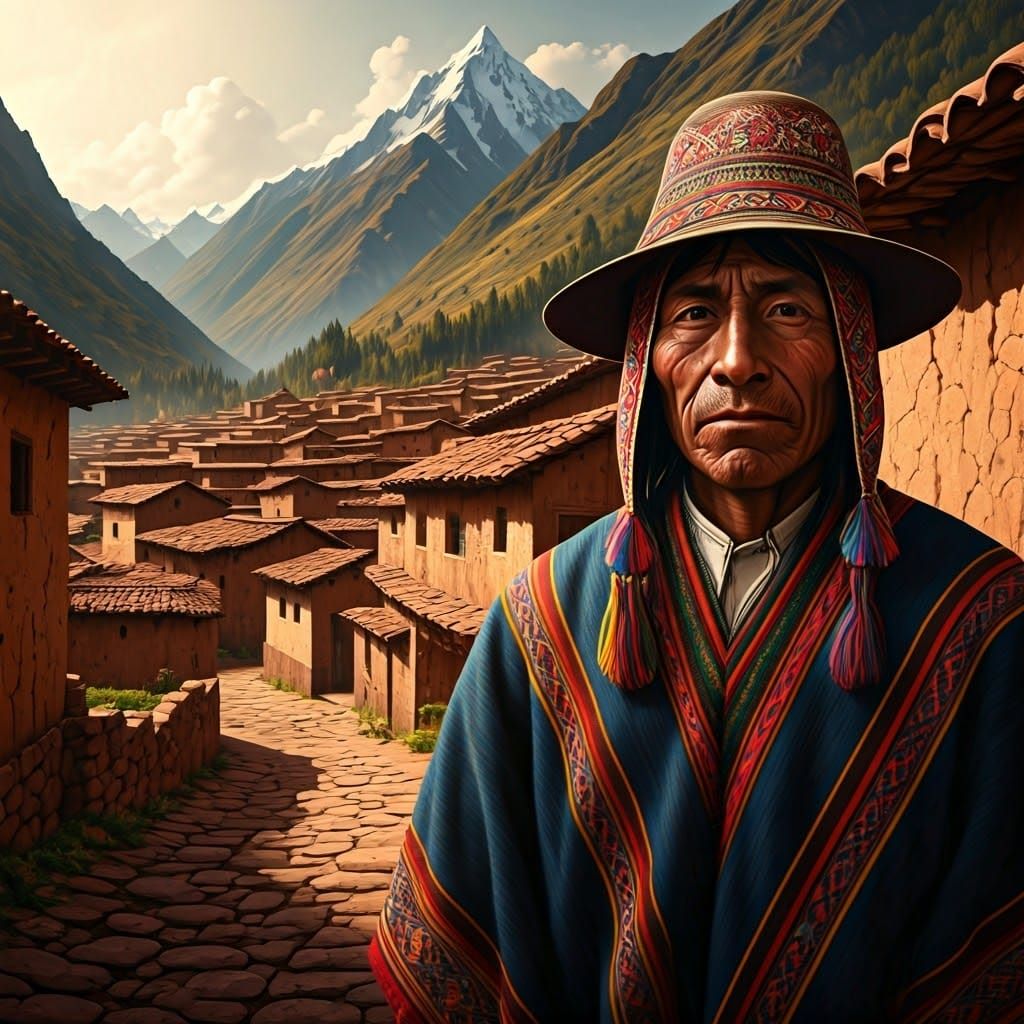 REMOTE PERUVIAN VILLAGE, ANDES MOUNTAINS (challenge)