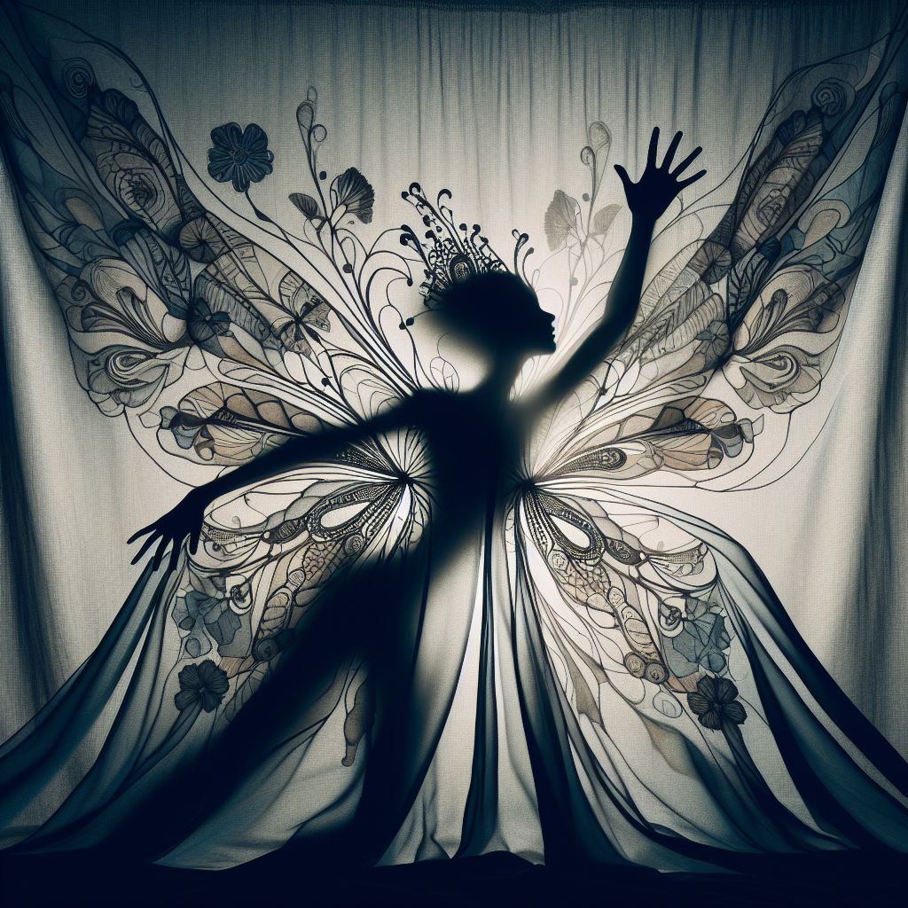Shadow Fairy - AI Generated Artwork - NightCafe Creator