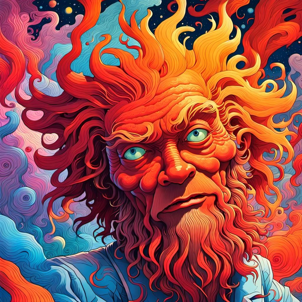 Strange nephilim 👽 portrait by Dr Seuss: Japanese Art: James Jean: Erin ...