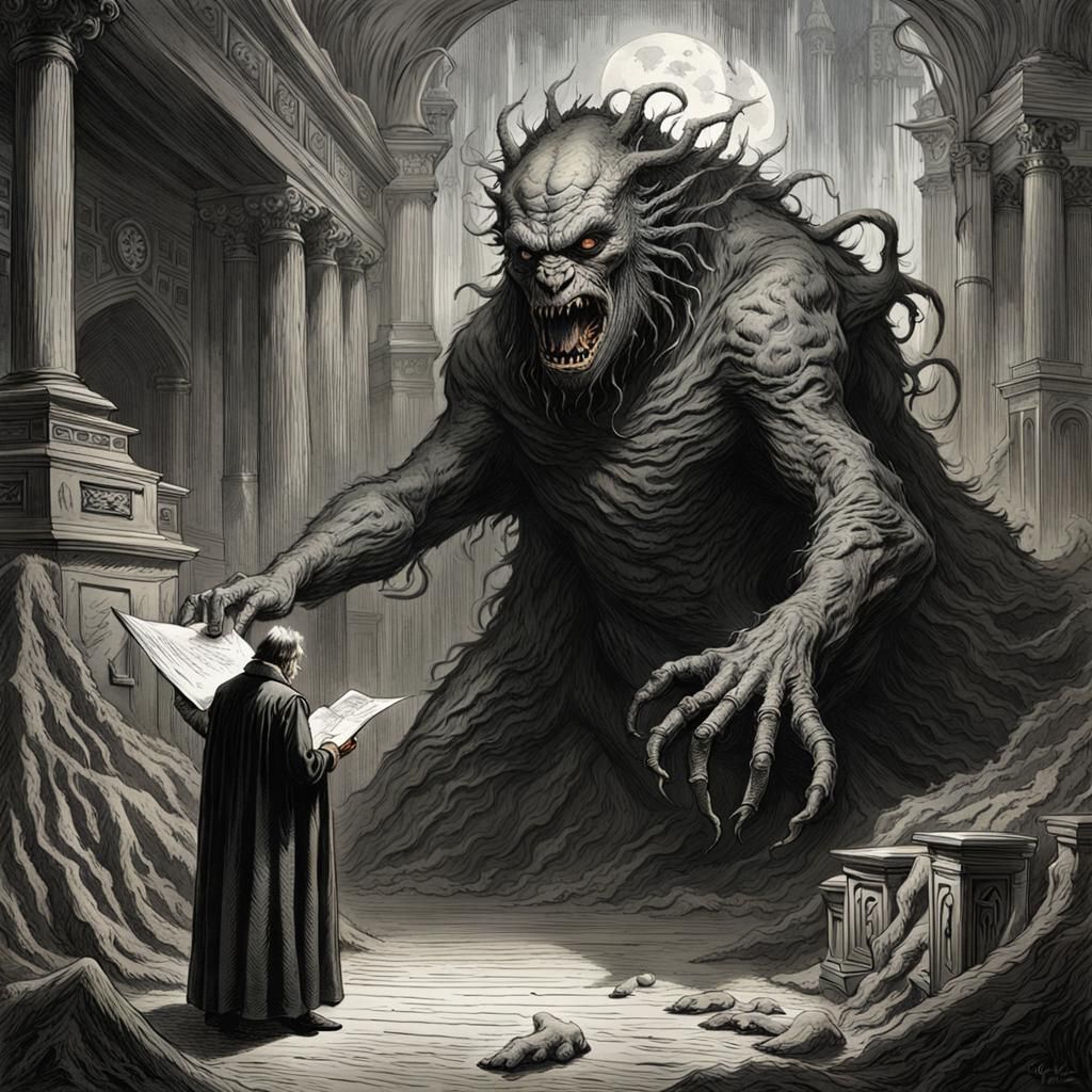 Thomas Ligotti - AI Generated Artwork - NightCafe Creator