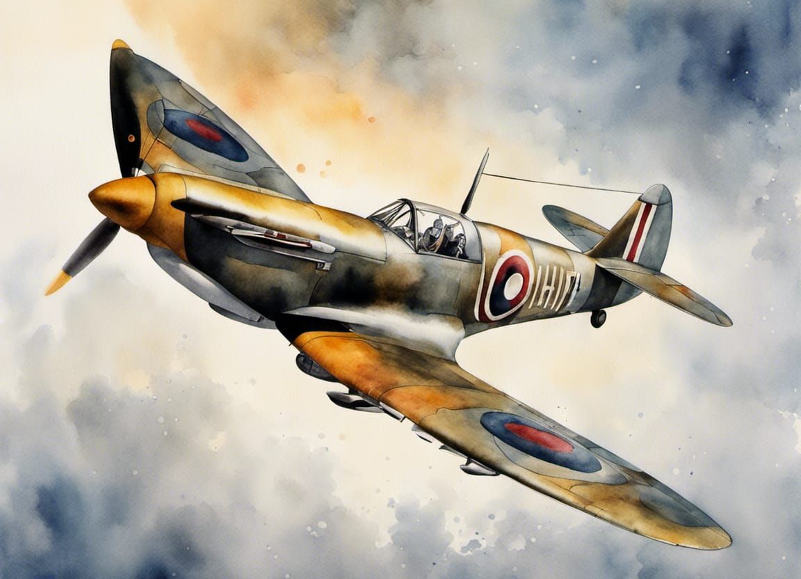 Spitfire - AI Generated Artwork - NightCafe Creator