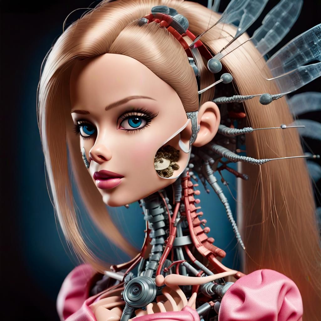 Esoteric schematron Barbie - AI Generated Artwork - NightCafe Creator
