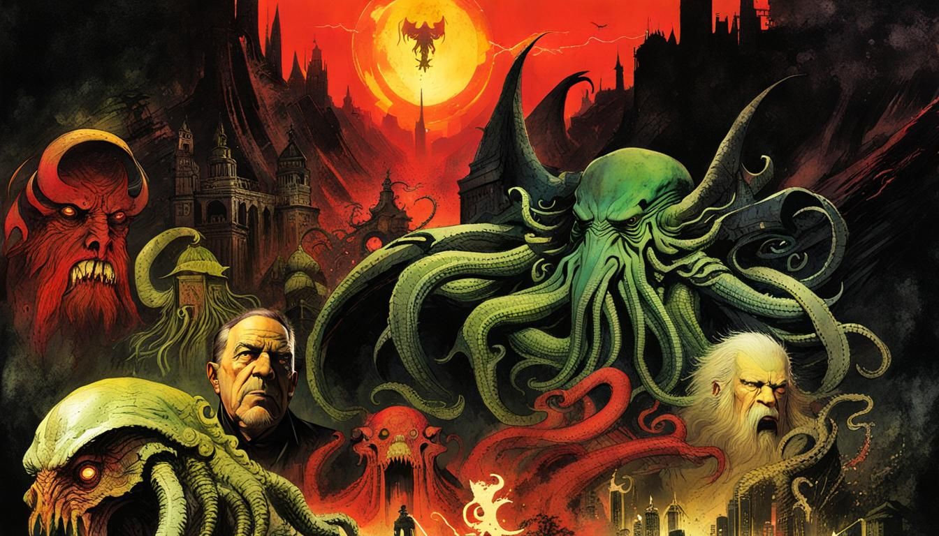 The Cthulhu Mythos - AI Generated Artwork - NightCafe Creator