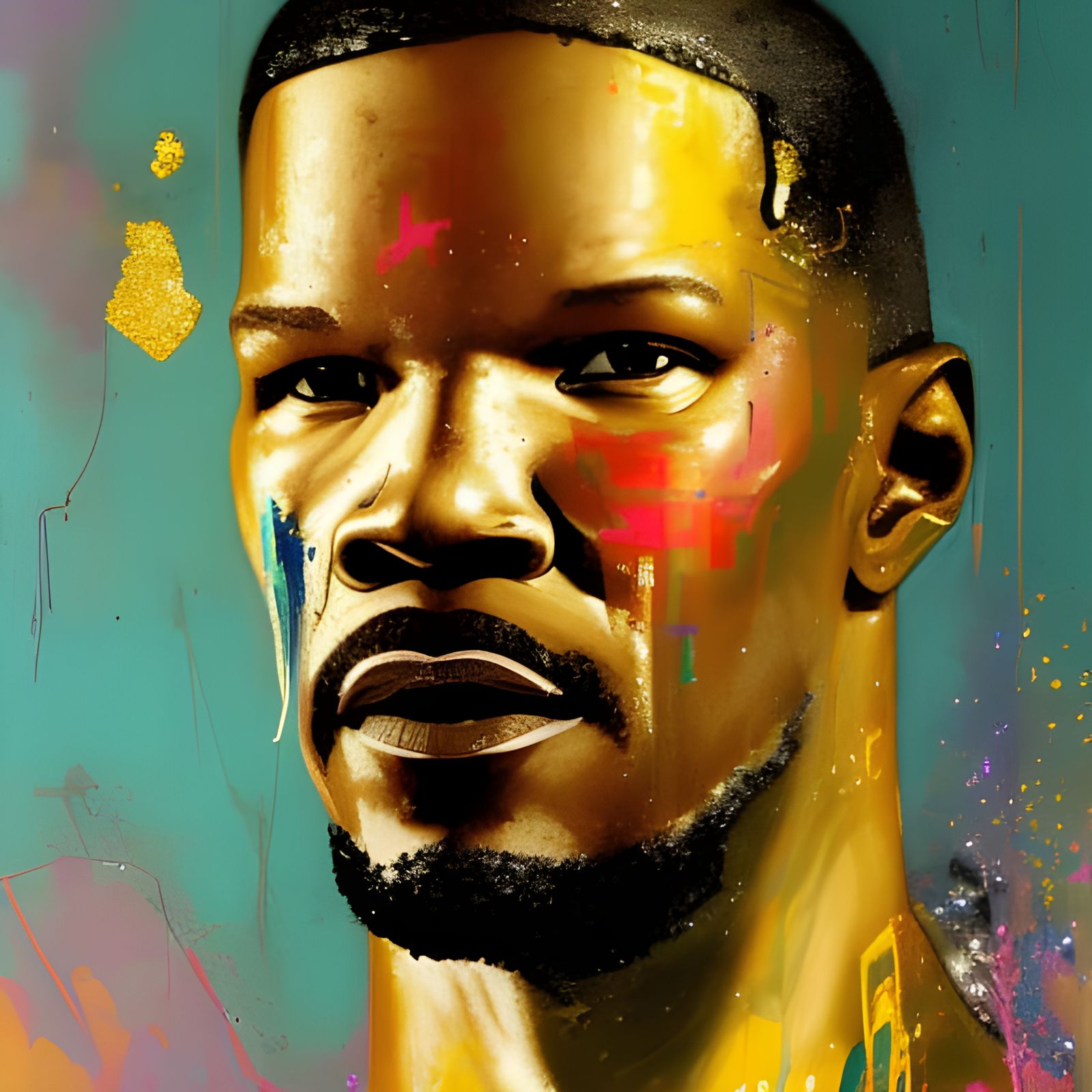 Jamie Foxx™©®, Masterplayer, unofficial #1 - AI Generated Artwork ...