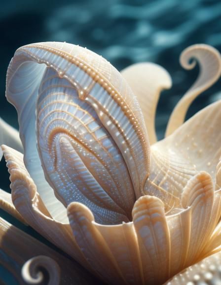 ornate seashell intricate details, HDR, beautifully shot, hyper ...