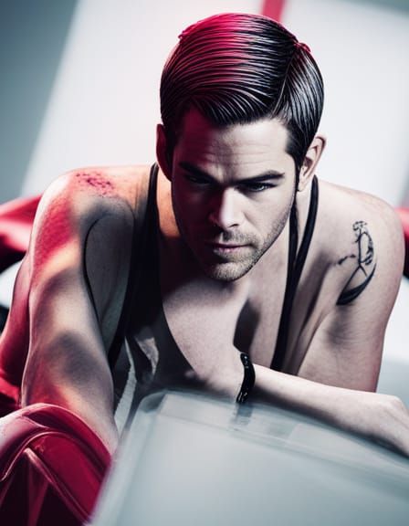 chris pine - AI Generated Artwork - NightCafe Creator