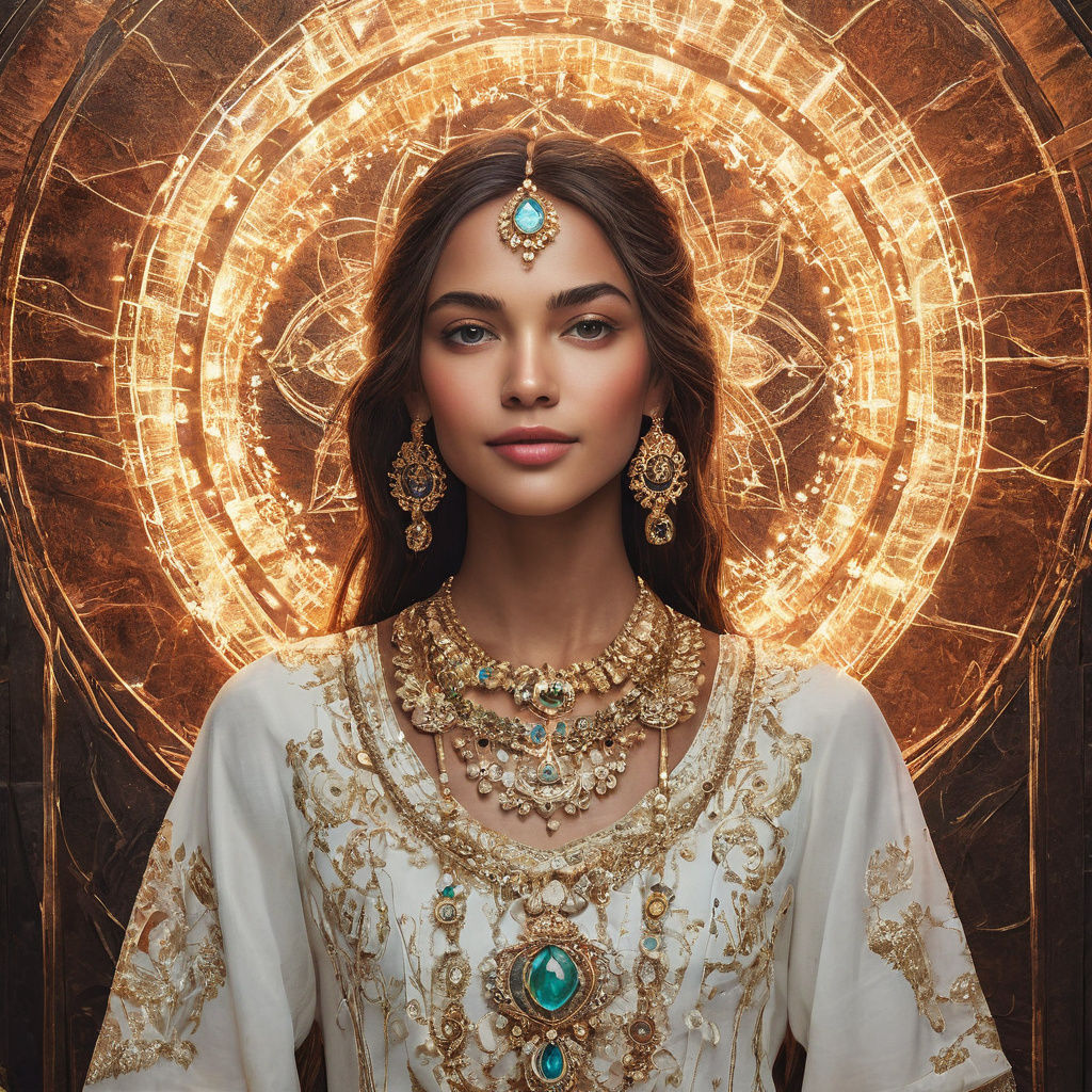 Luminara - Radiant Goddess Illuminates the Path