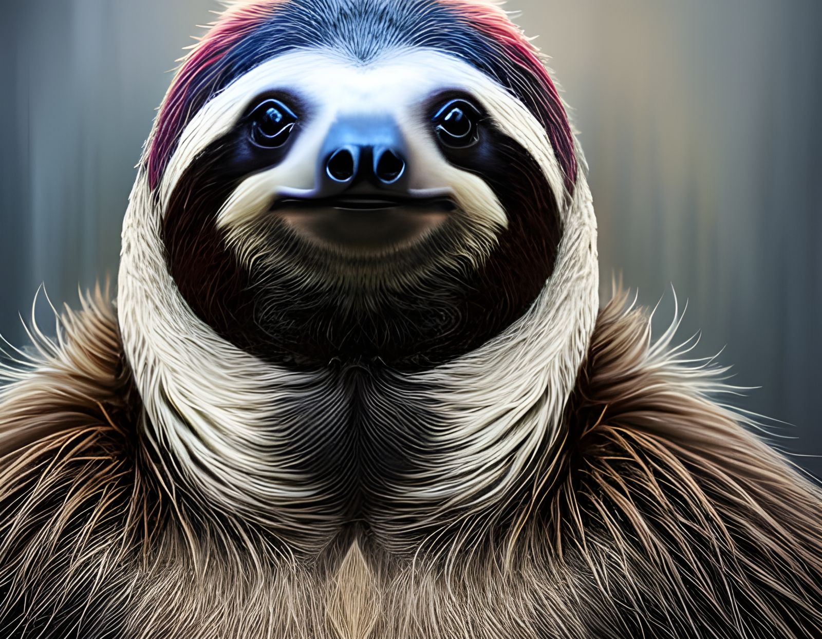 Sloth Portrait - AI Generated Artwork - NightCafe Creator