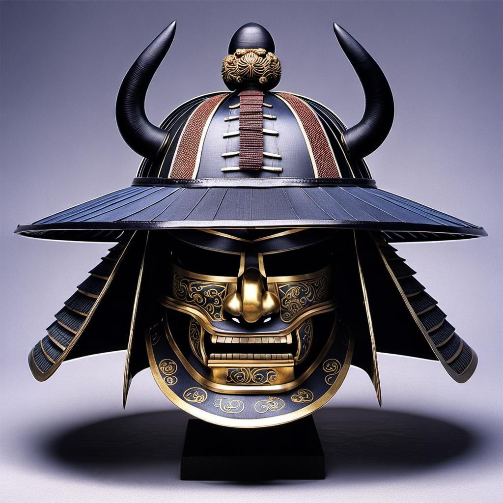 Samurai Kabuto - AI Generated Artwork - NightCafe Creator