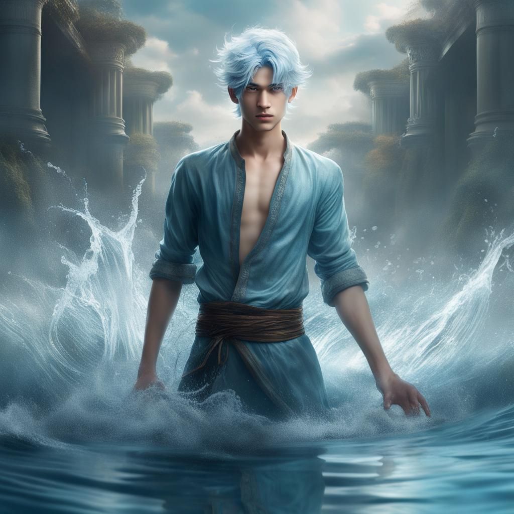 "In a world where water holds mystical powers, envision a young man who ...
