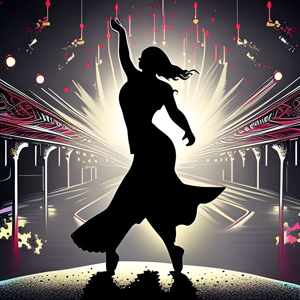 Dancing Girl - AI Generated Artwork - NightCafe Creator