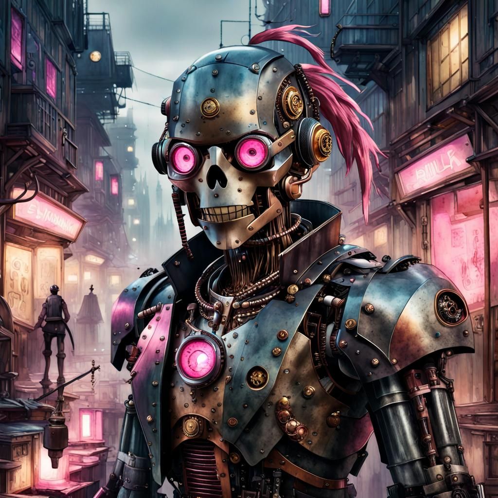 Punk - AI Generated Artwork - NightCafe Creator