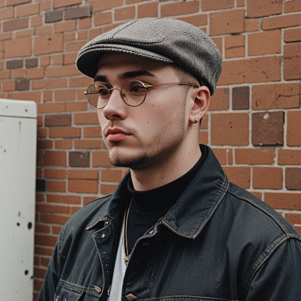 what is with the styles right - British Grunge Guy in Cyberp...