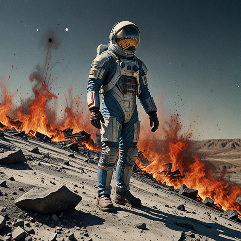 Landing on a Fire Planet - Landing on a Fire Planet