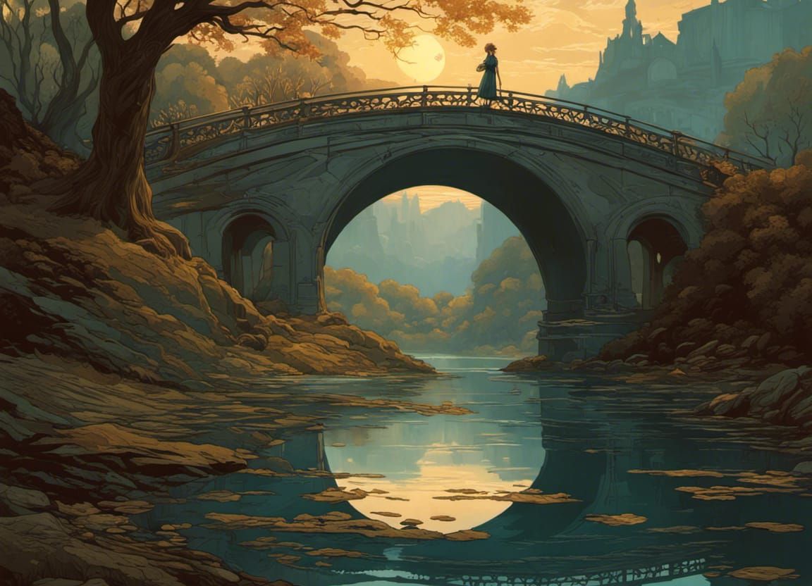 Bridge - AI Generated Artwork - NightCafe Creator
