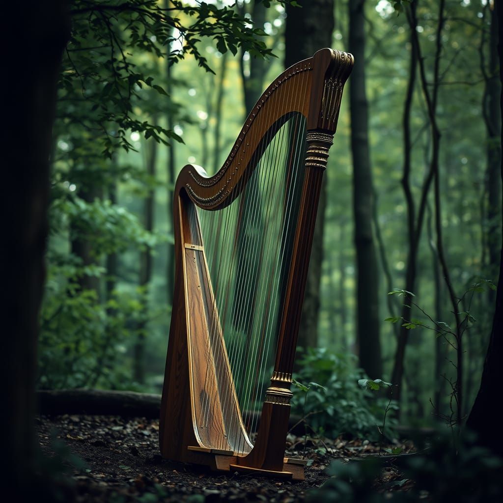 Would you bring it home? - Enchanted Harp in the Forest