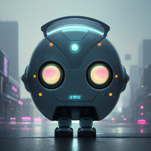 Cutepunk Fathom AI - Futuristic Robot Girl in Whimsical Past...